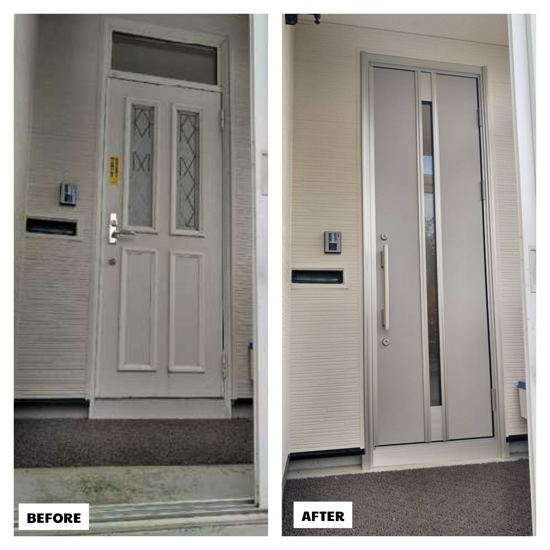 断熱玄関ドア 総合リフォーム | リビング水谷